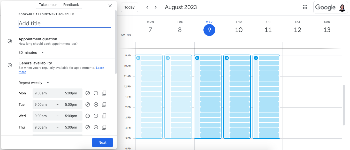 How To Create Appointment Slots In Google Calendar